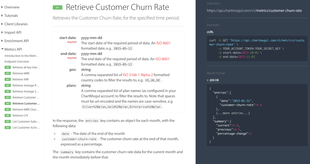 Announcing the ChartMogul Developer Hub