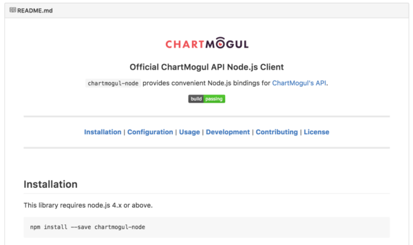 Introducing the Node.js ChartMogul client