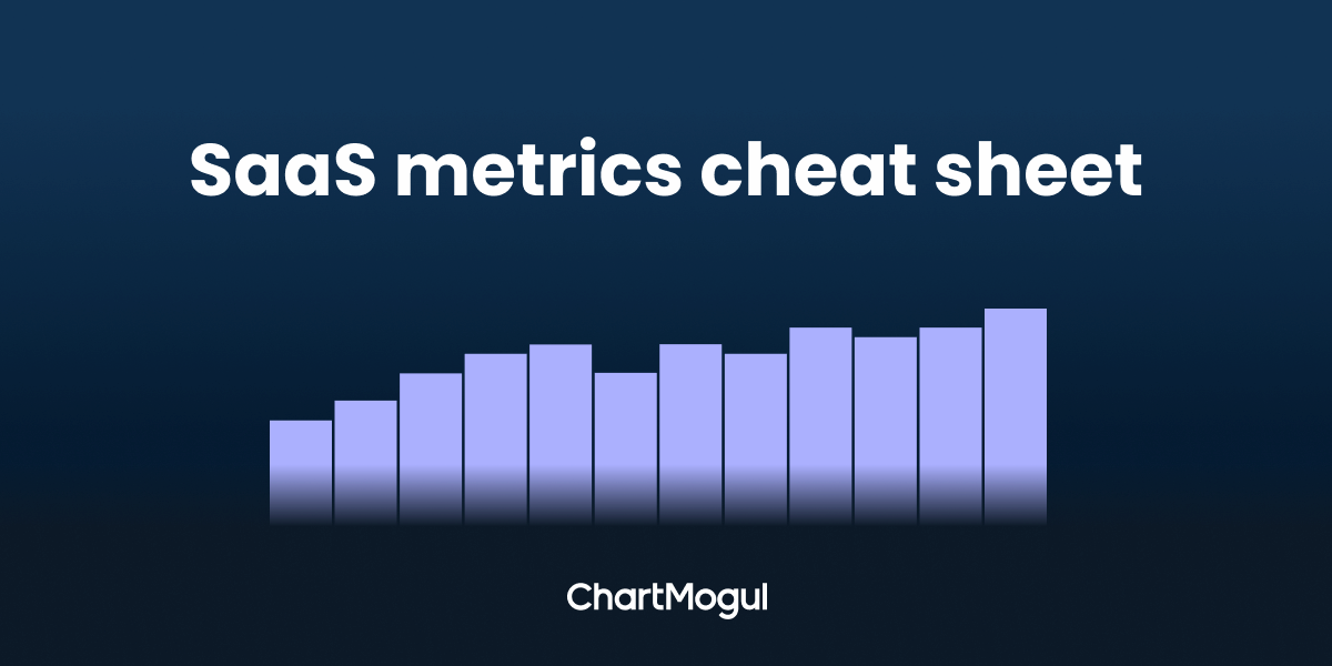 SaaS metrics cheat sheet | ChartMogul
