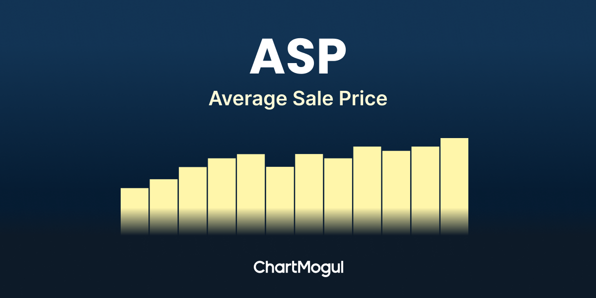Average Sale Price (ASP) | ChartMogul